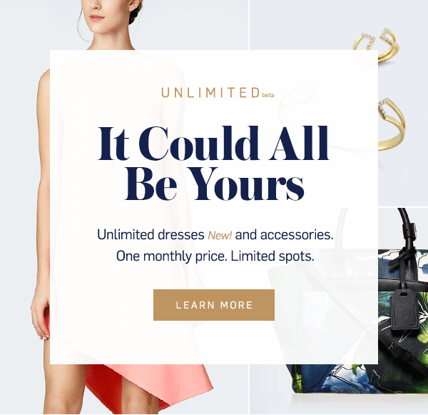 Rent the Runway : NEW: A Subscription to Unlimited Dresses | Milled
